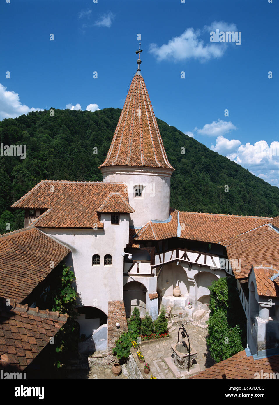 Brasov County, Bran Castle (Dracula's Castle Stock Photo - Alamy