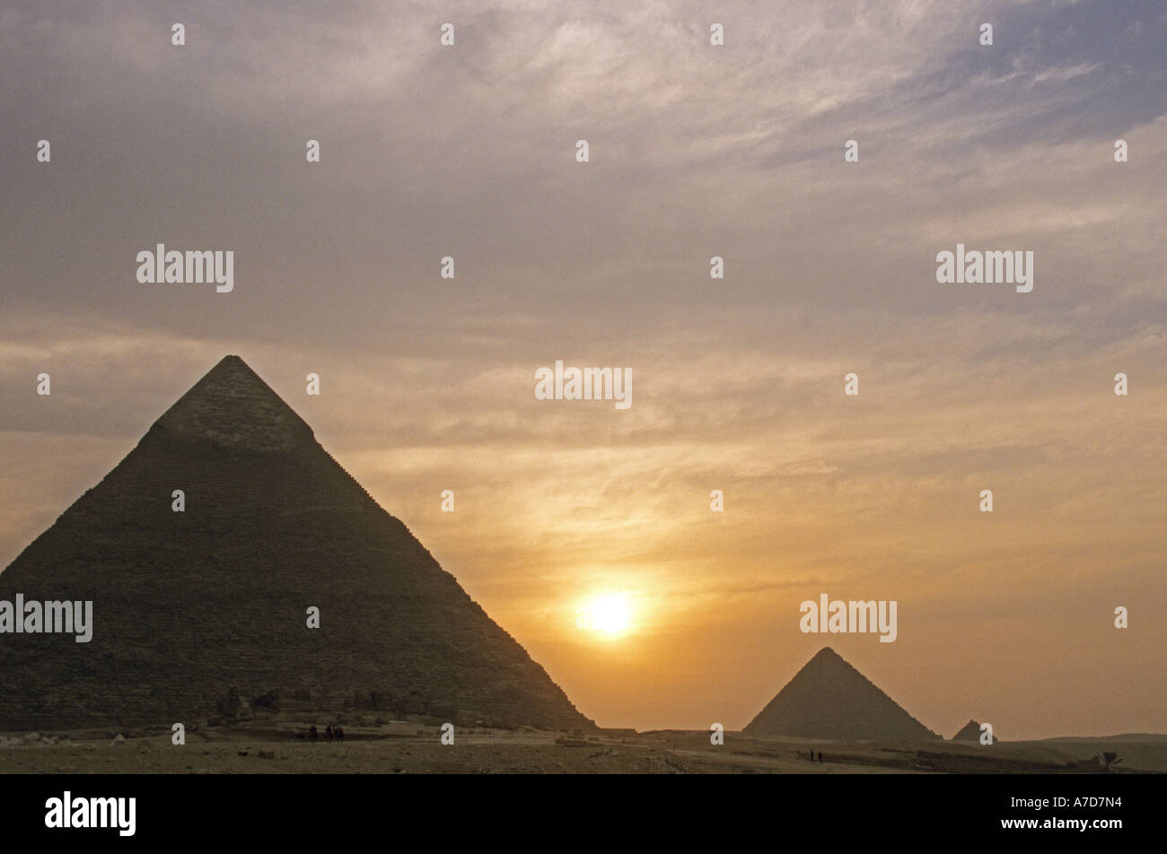 pyramides from gizeh egypt Stock Photo - Alamy
