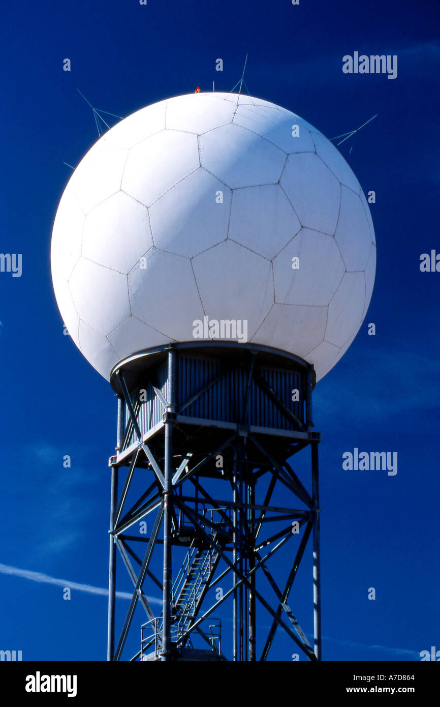 Radar dome sphere hi-res stock photography and images - Alamy
