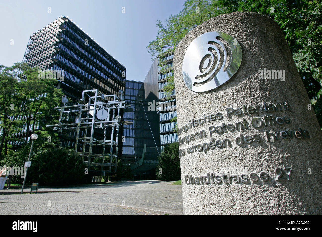 Europaisches patentamt european patent office hi-res stock photography ...