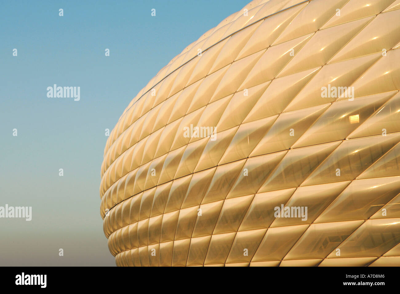 Munich, GER, 12. Oct. 2005 - Facade of Munich Allianz-Arena Stock Photo ... Munich, GER, 12. Oct. 2005 - Facade of Munich Allianz-Arena Stock Photo ...