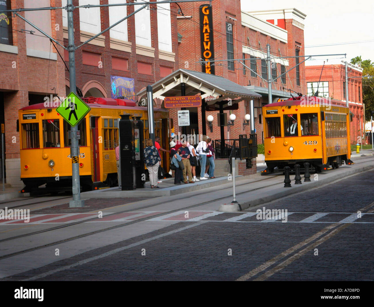 Florida streetcar people streetcars hi-res stock photography and images ...