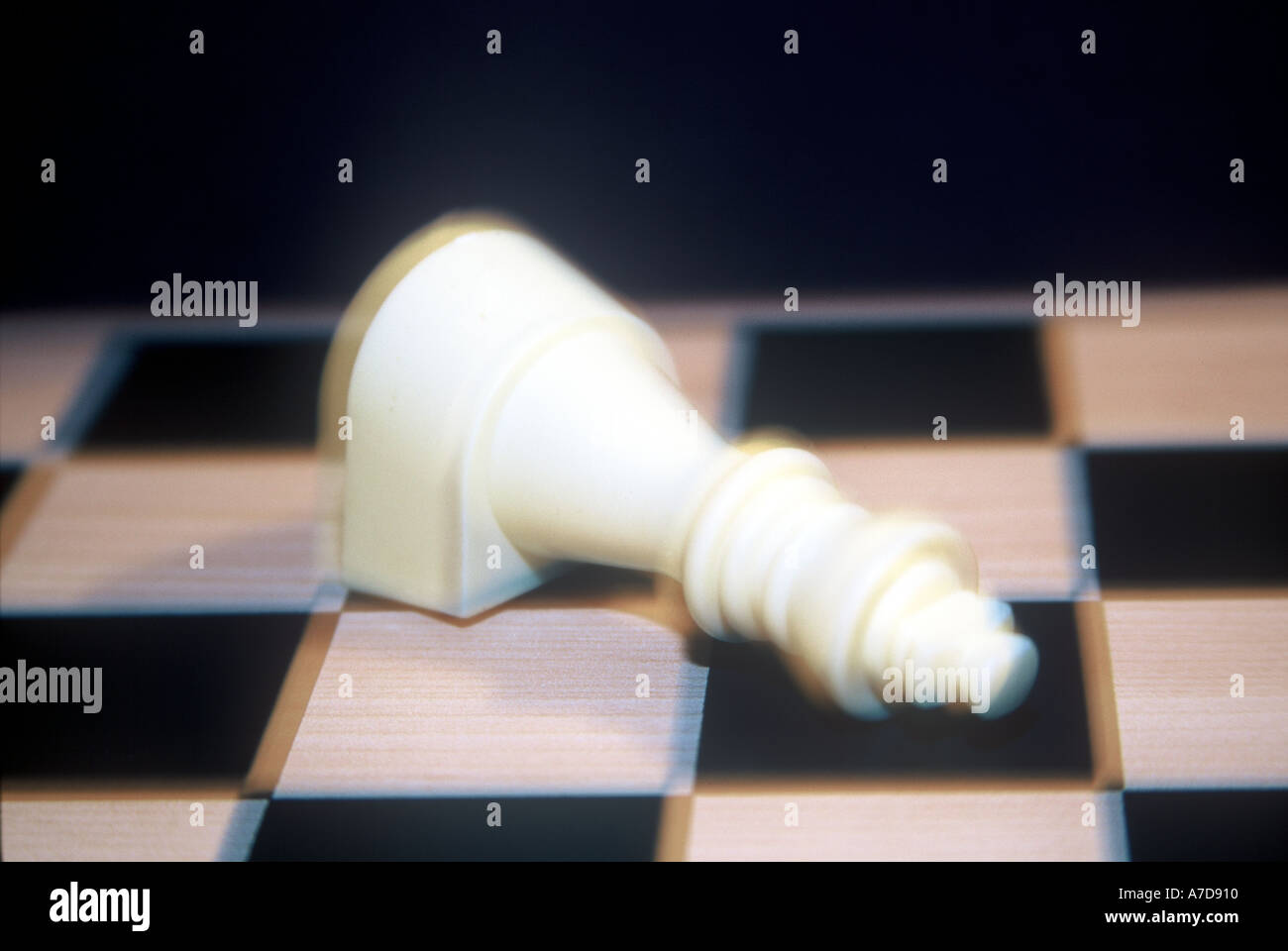 Chess End of the Game Stock Photo - Alamy