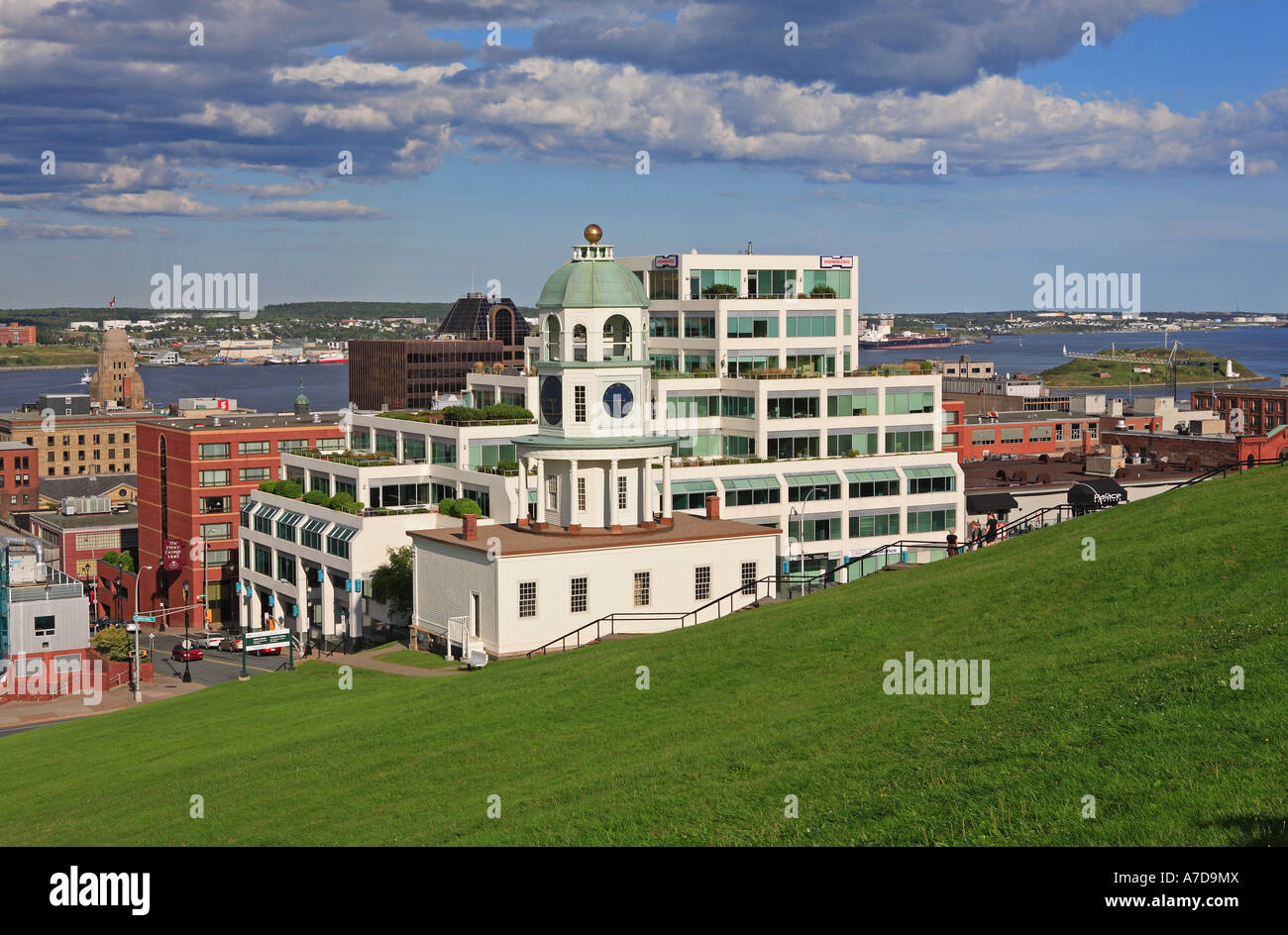 Old Town Clock, Halifax Stock Photo - Alamy