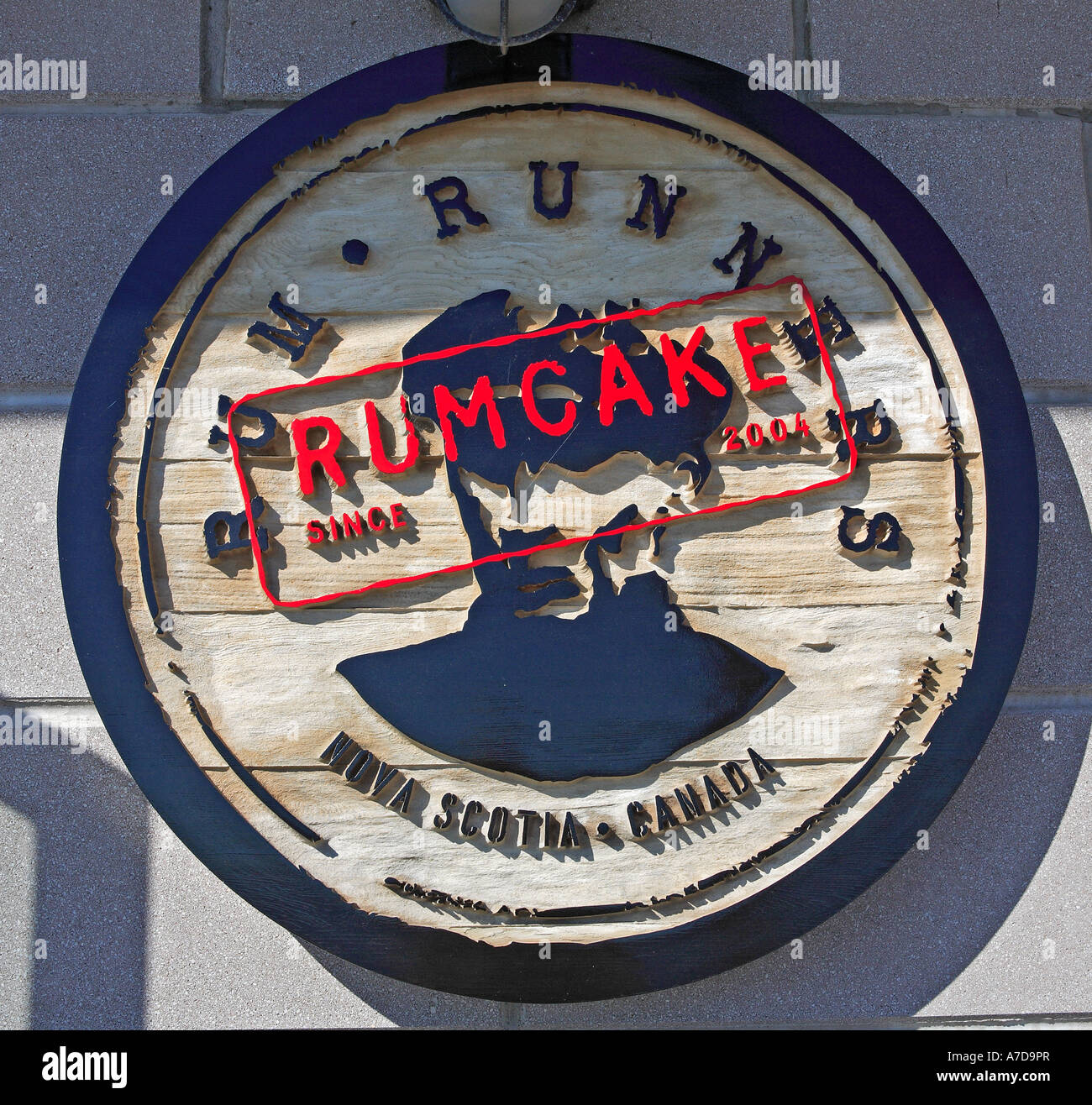 Rum Cake Shop, Halifax Stock Photo - Alamy