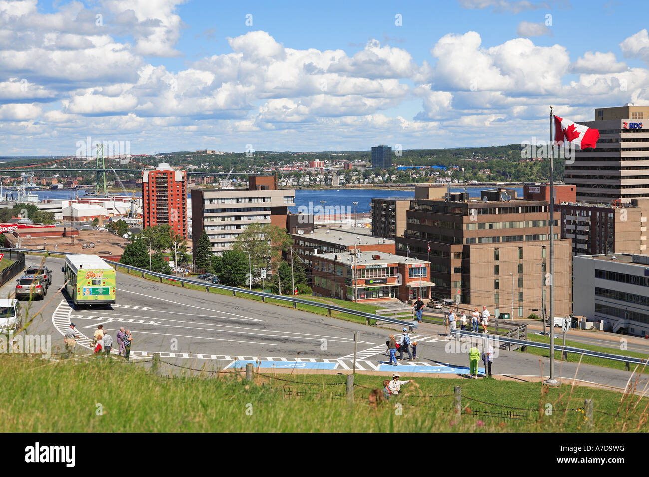 Halifax View From Citadel Stock Photo - Alamy