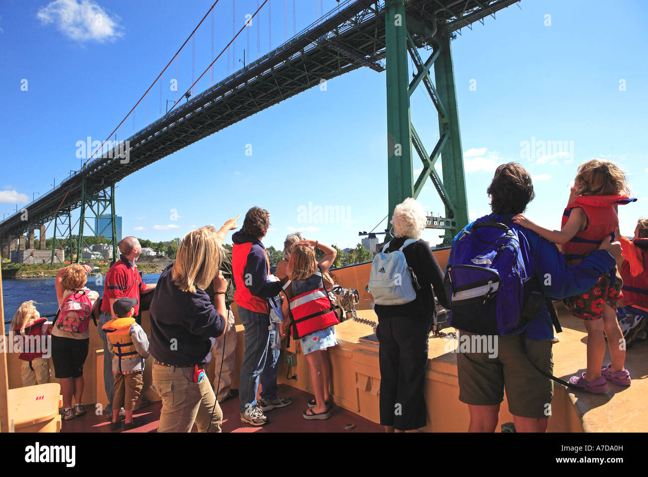 Benjamin Bridge, Halifax Harbour Stock Photo - Alamy