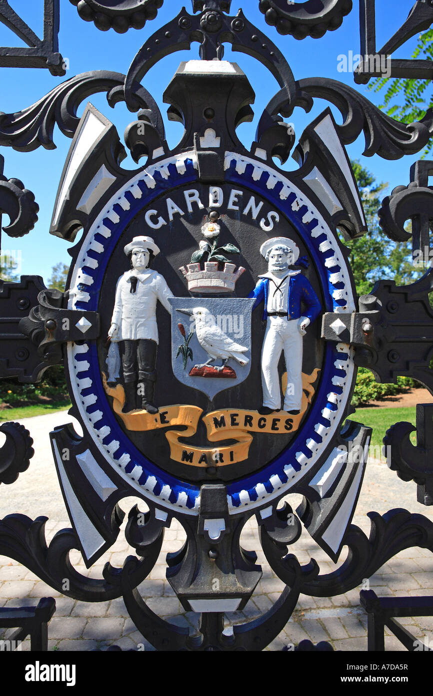 Main Gate, Halifax Public Gardens Stock Photo - Alamy