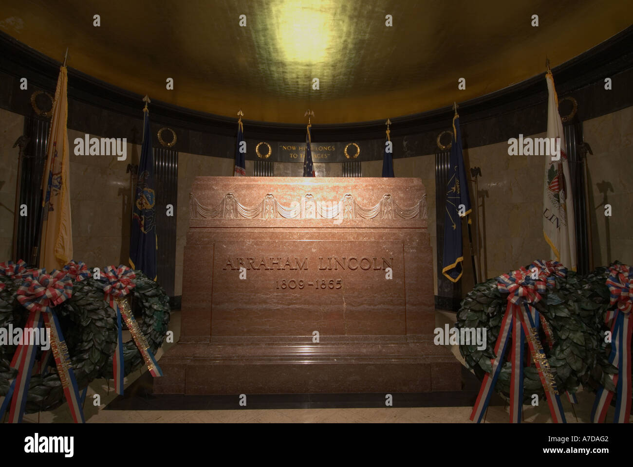 Lincoln Tomb Springfield, Illinois Stock Photo - Alamy