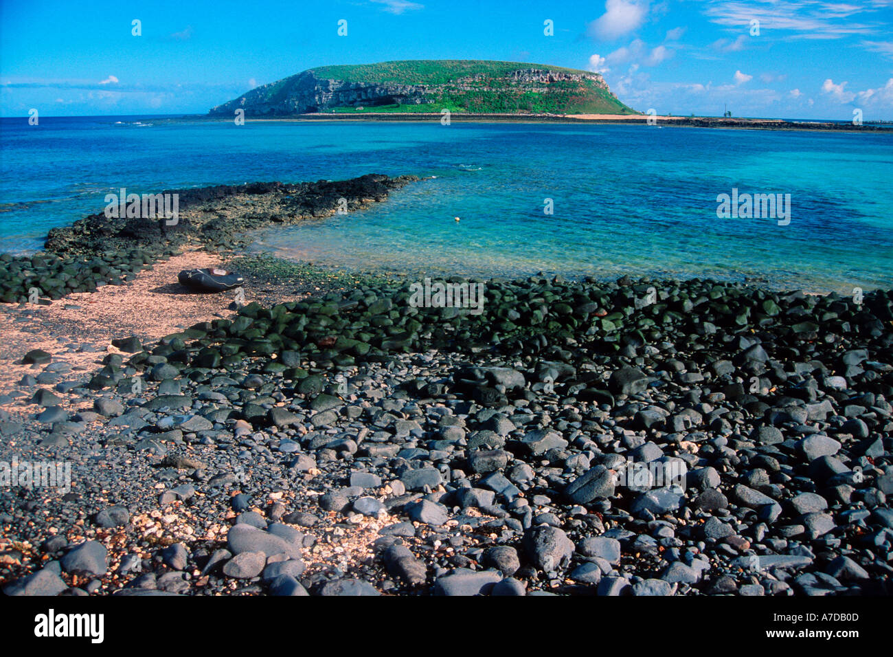 Redonda Island Abrolhos national marine sanctuary Bahia Brazil Stock ...