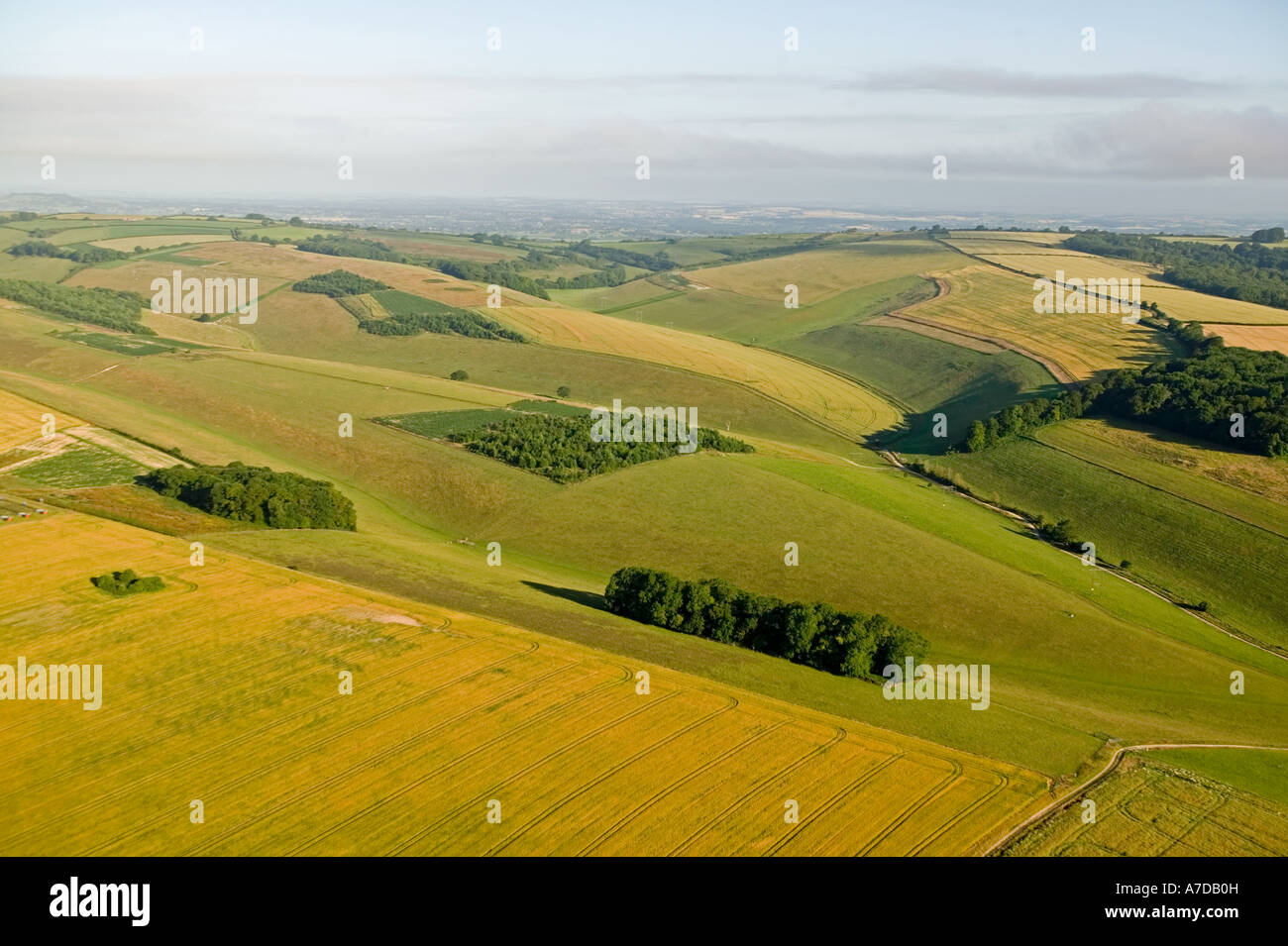 Patchwork fields hi-res stock photography and images - Alamy