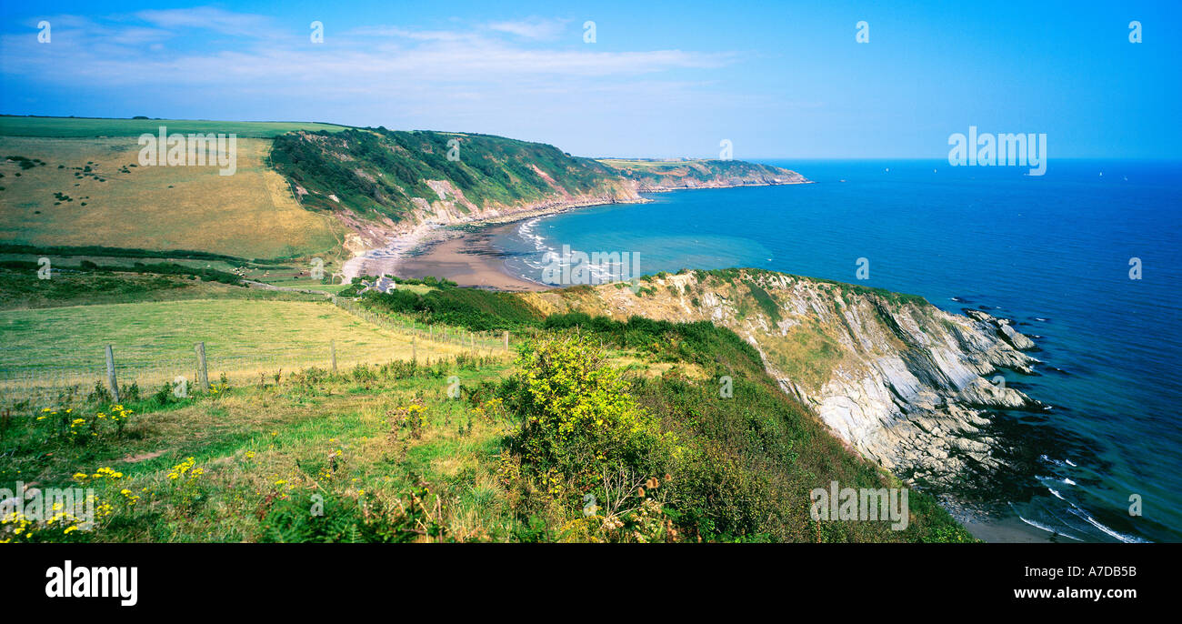 Man Sands Dartmouth Devon UK Stock Photo - Alamy