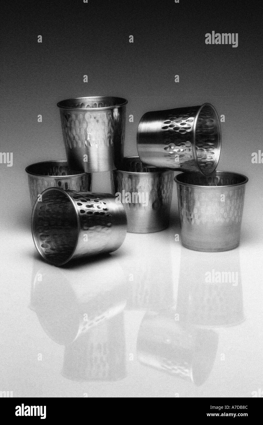 Tin pots hi-res stock photography and images - Alamy