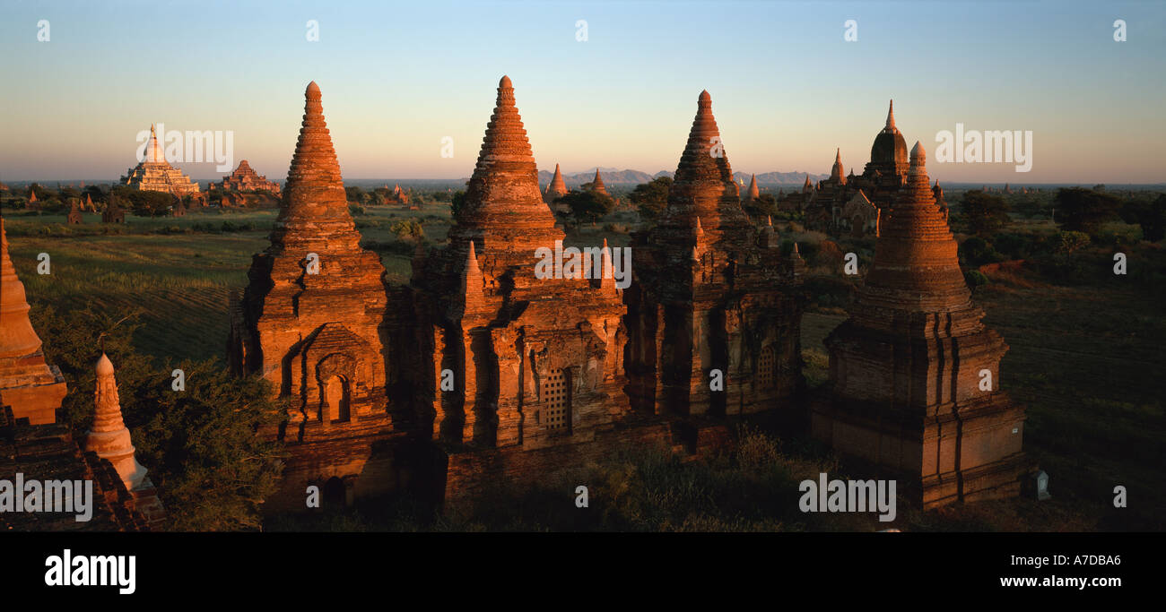 Temples bagan archeological zone hi-res stock photography and images ...