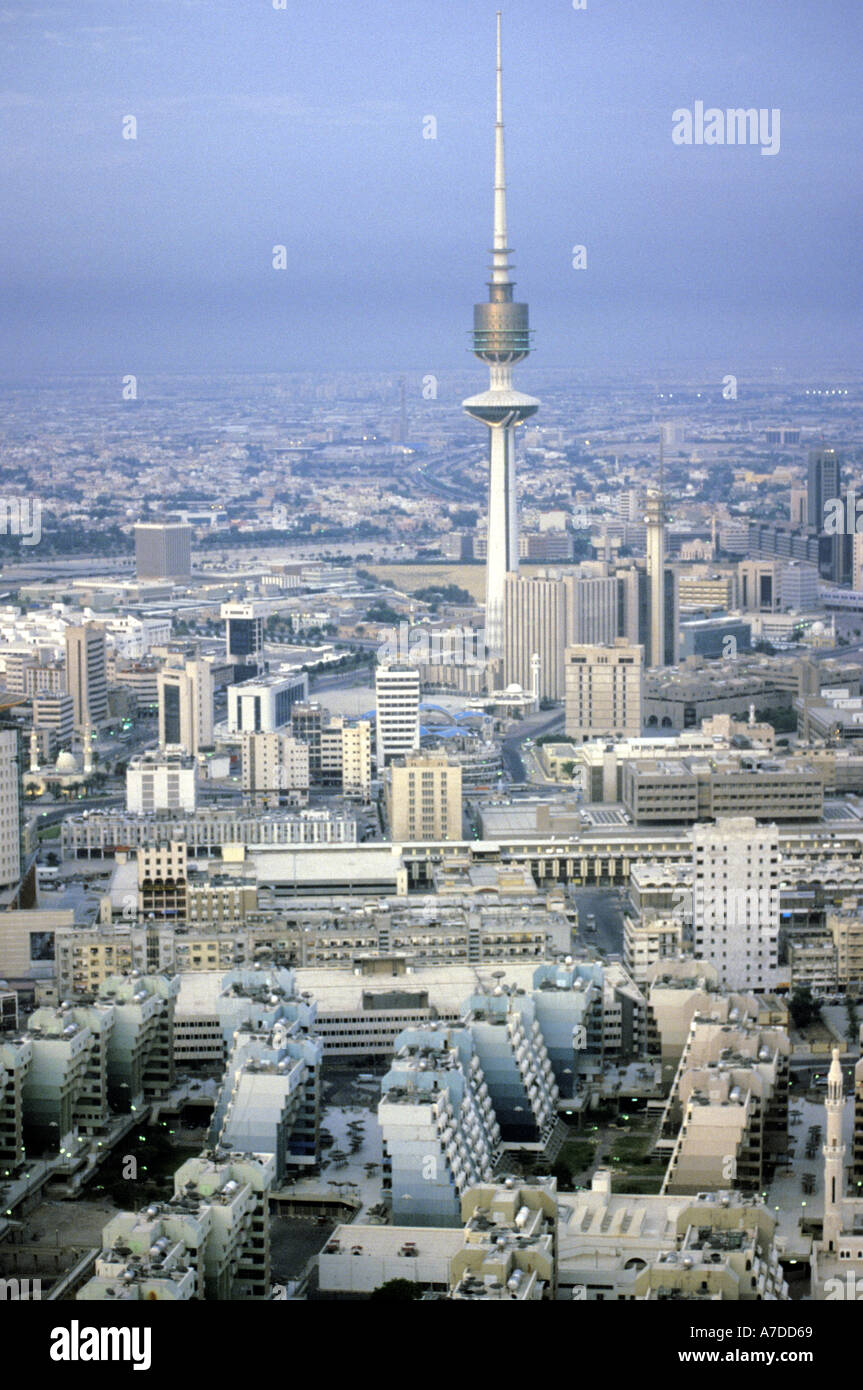 Capital of Kuwait Kuwait city The Freedom tower stands out as the city ...