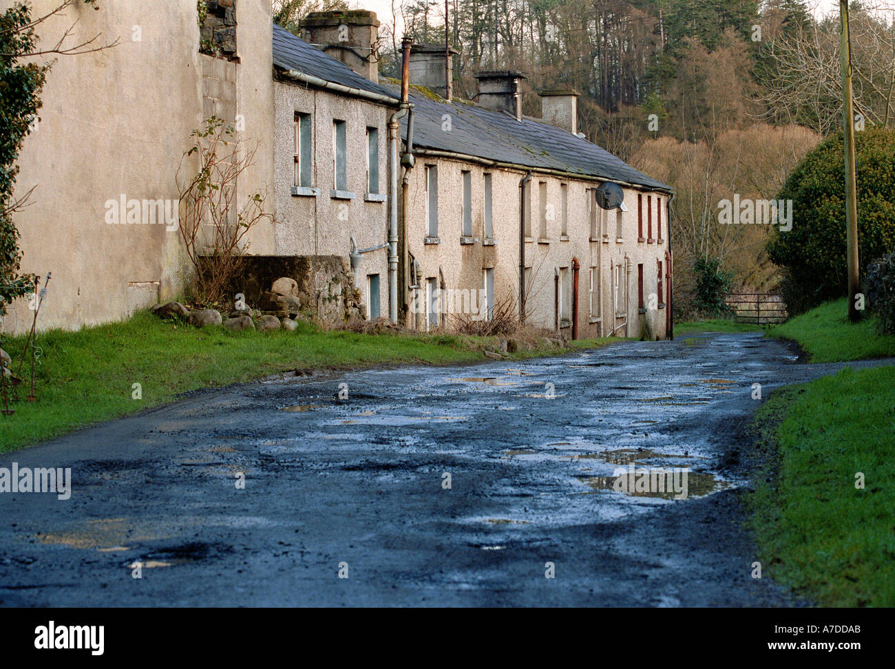 Mill Houses On River Boyne Co Meath Ireland Stock Photo - Alamy