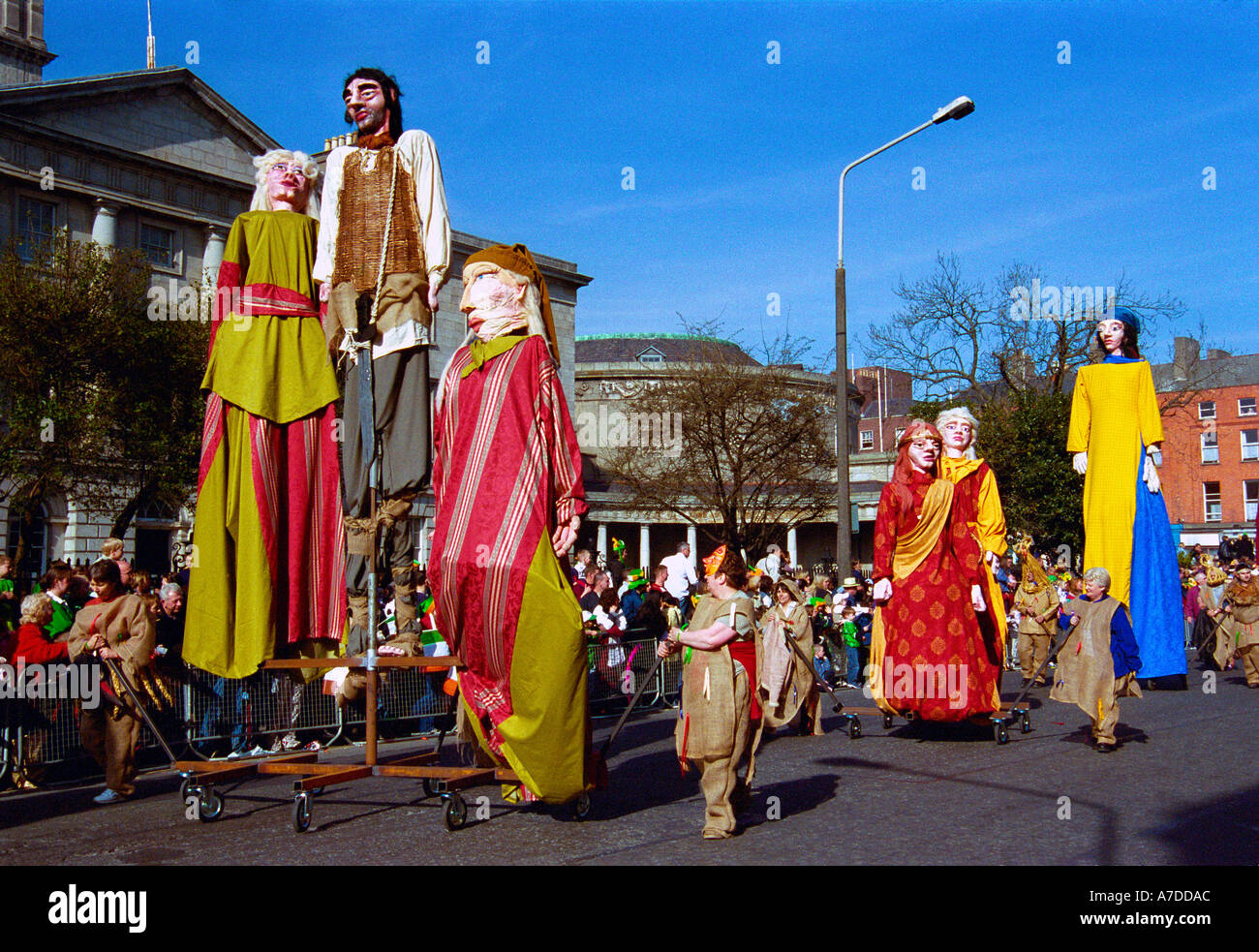 St Patricks Day Parade Dublin Ireland Stock Photo - Alamy