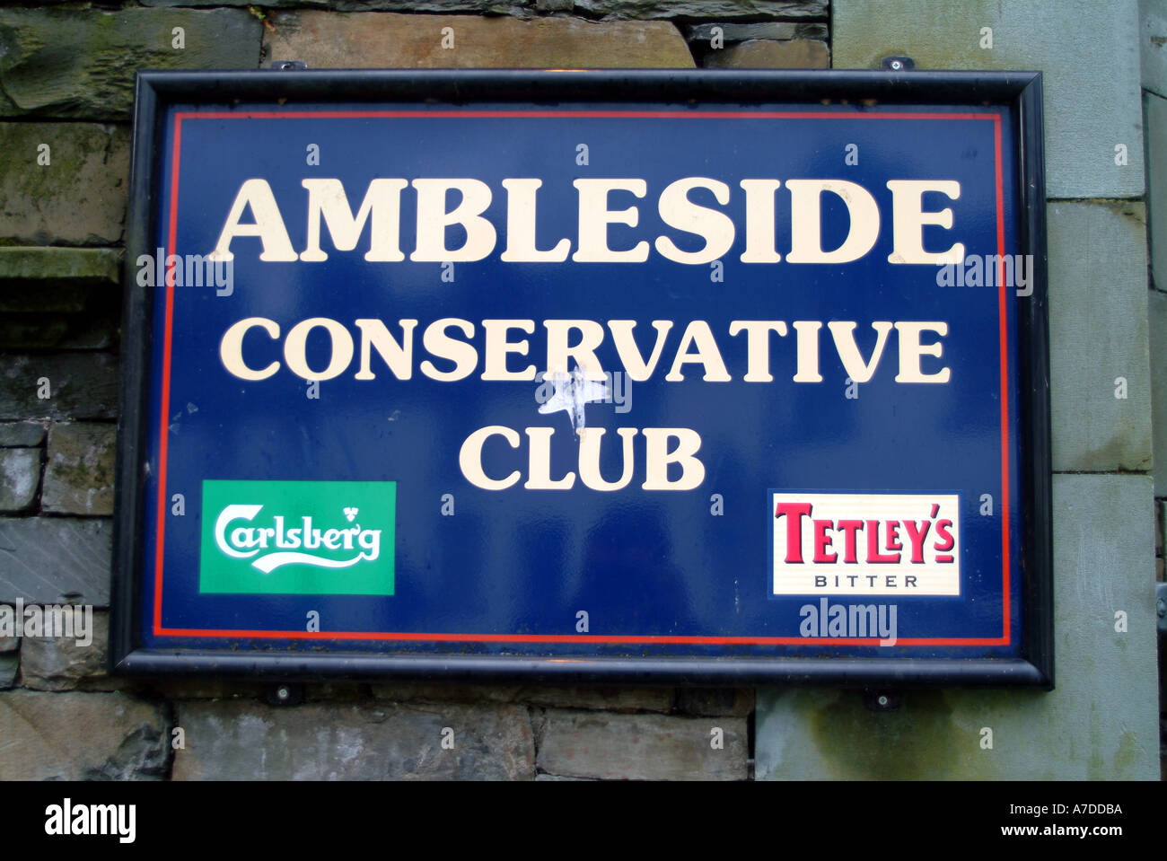 Conservative club sign hi-res stock photography and images - Alamy