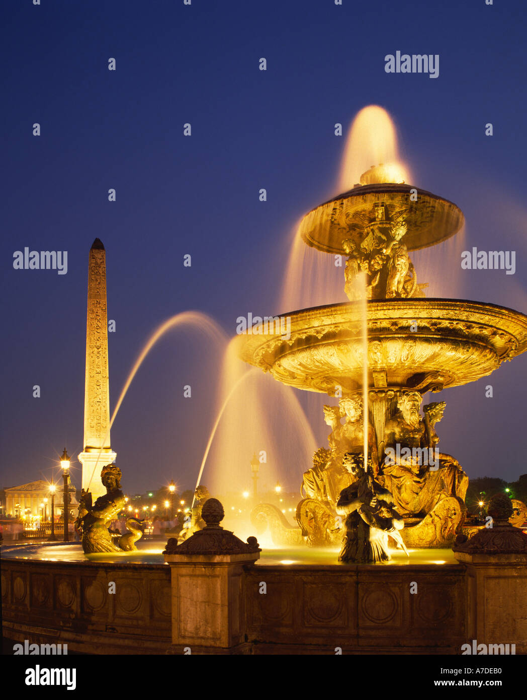 Place de la Concorde Paris France Stock Photo - Alamy
