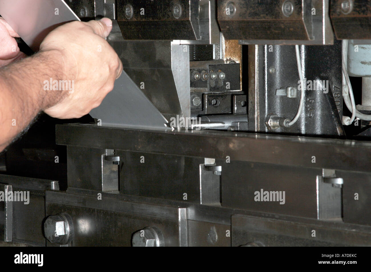 Steel bender hi-res stock photography and images - Alamy