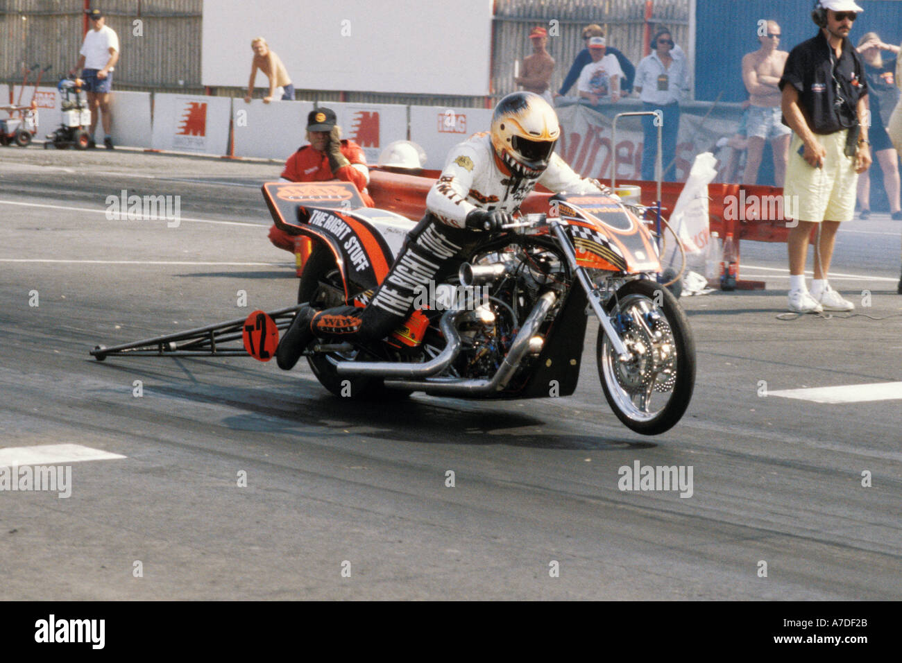 Adam Hewitts Nitro Harley Davidson Drag racing bike racing V twin ...