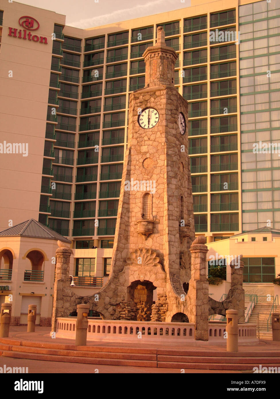 Clock tower beach daytona beach florida hi-res stock photography and ...