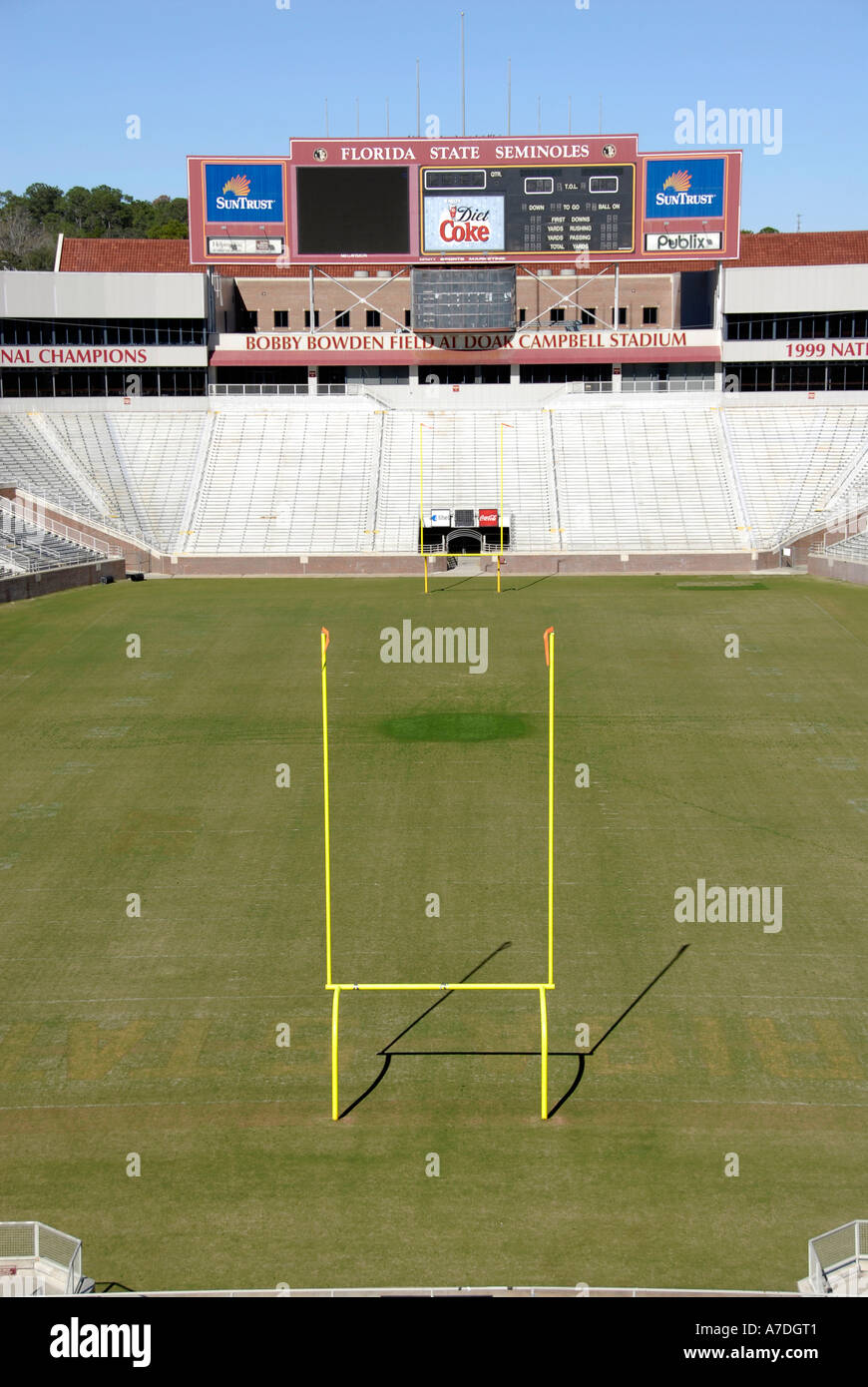 Doak S Campbell Football Stadium and Visitor Center on the Florida ...