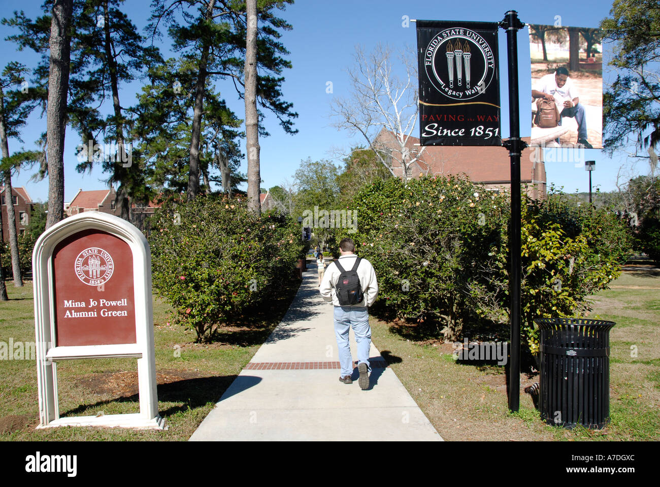 Student activities on the Florida State University Campus Tallahassee ...