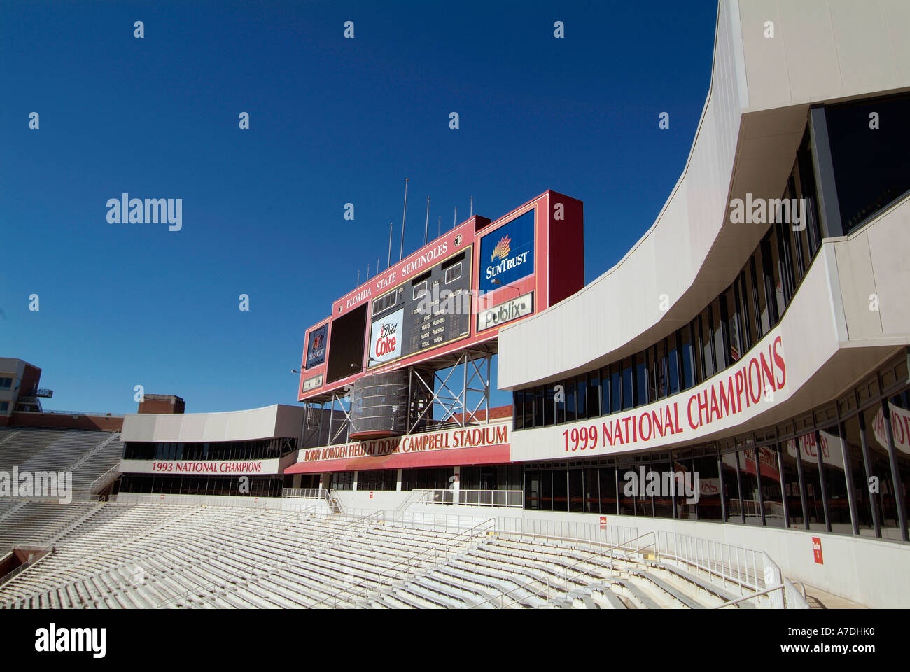 Doak S Campbell Football Stadium and Visitor Center on the Florida ...
