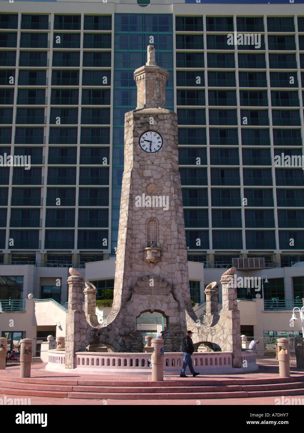 Clock tower beach daytona beach florida hi-res stock photography and ...