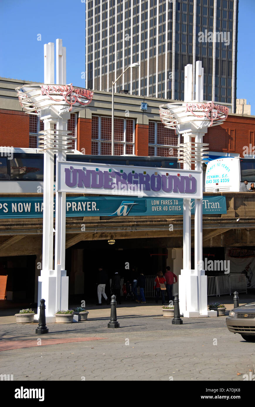 Atlanta Georgia Underground High Resolution Stock Photography and ...