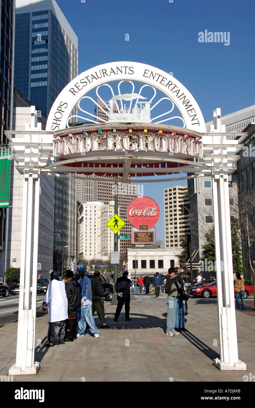Underground atlanta hi-res stock photography and images - Alamy