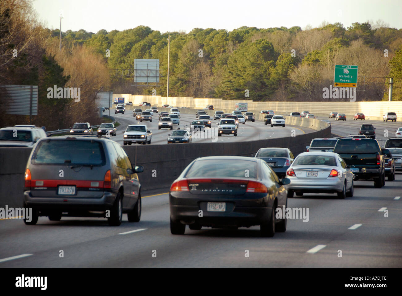Auto traffic jams sign hi-res stock photography and images - Alamy