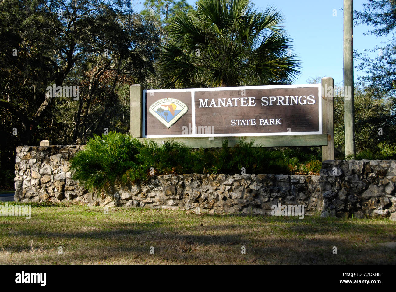Manatee Springs State Park Florida Stock Photo - Alamy
