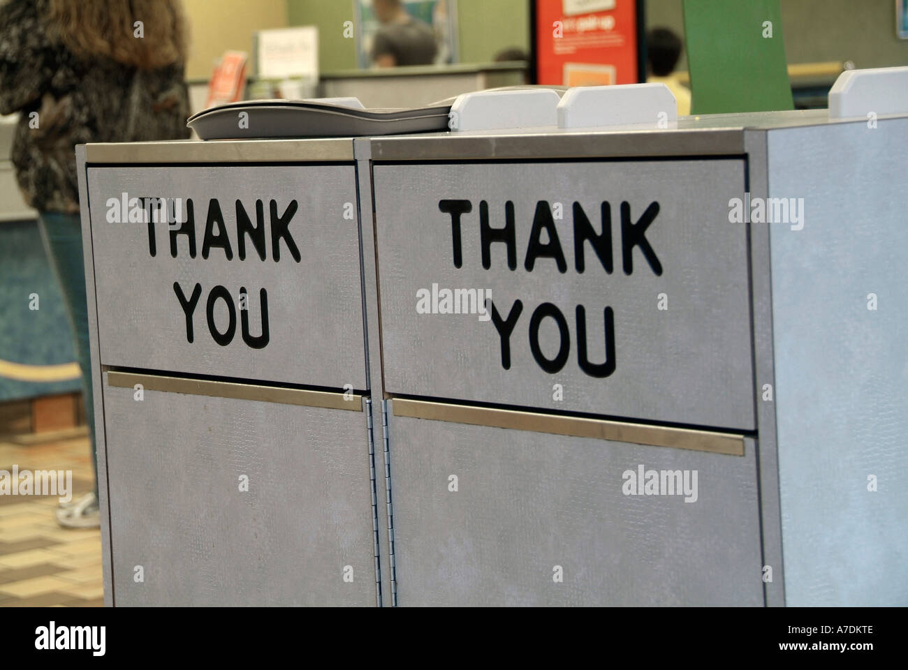 Trash receptacles hi-res stock photography and images - Alamy
