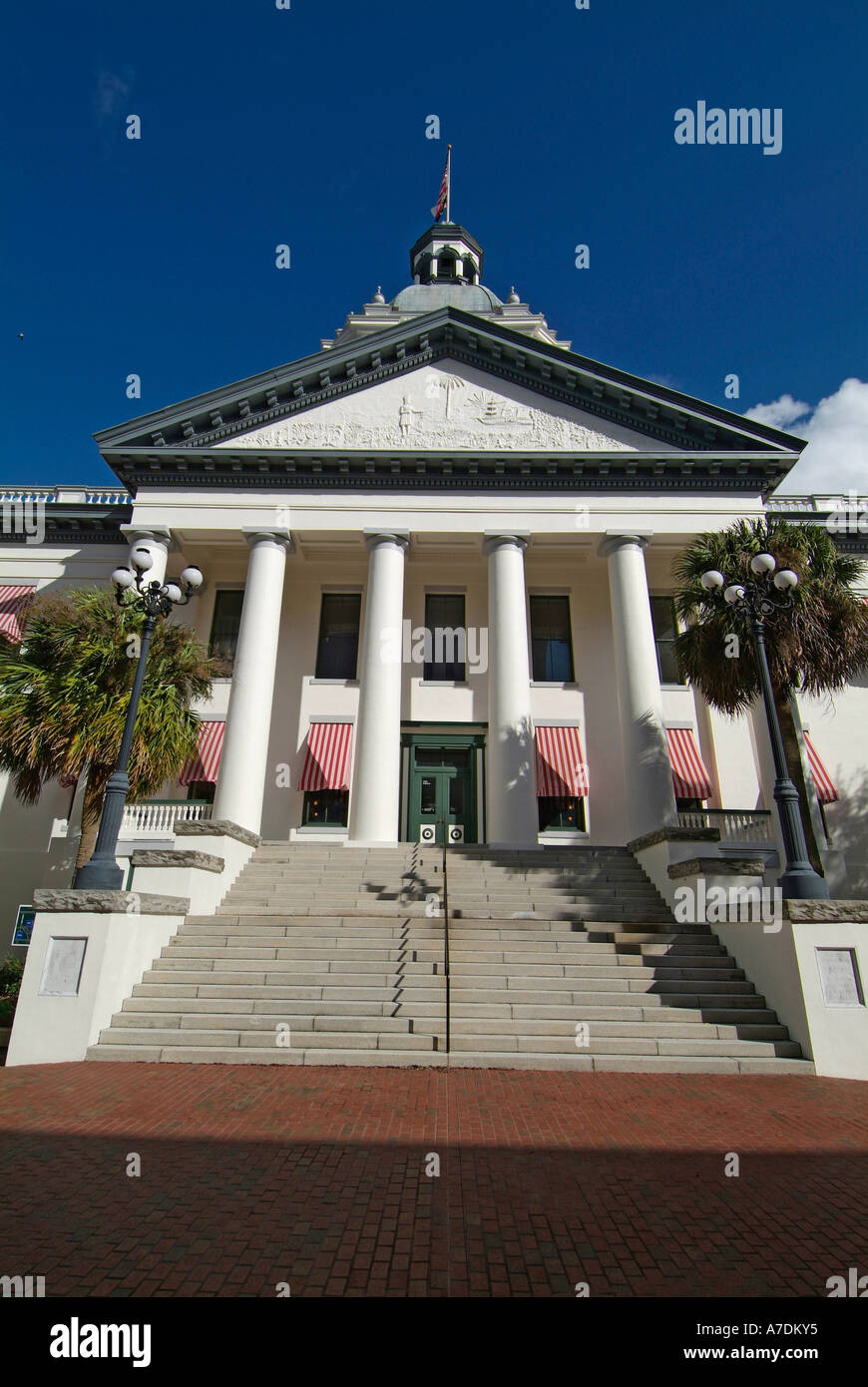 The Old State Capitol Building at Tallahassee Florida FL Stock Photo ...