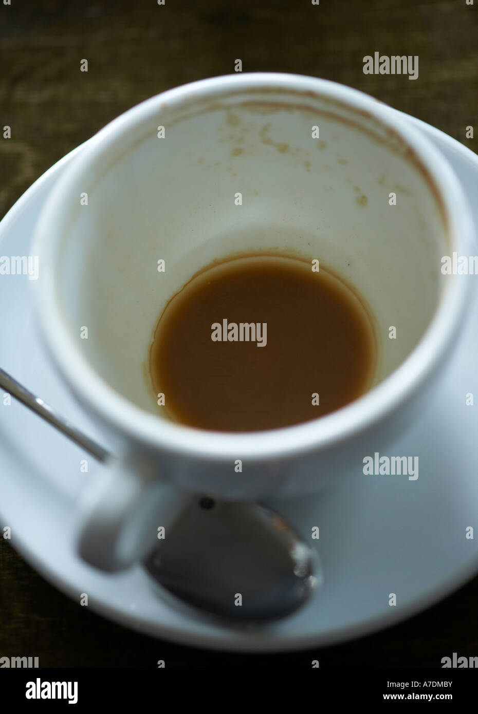 Empty coffee cup Stock Photo - Alamy