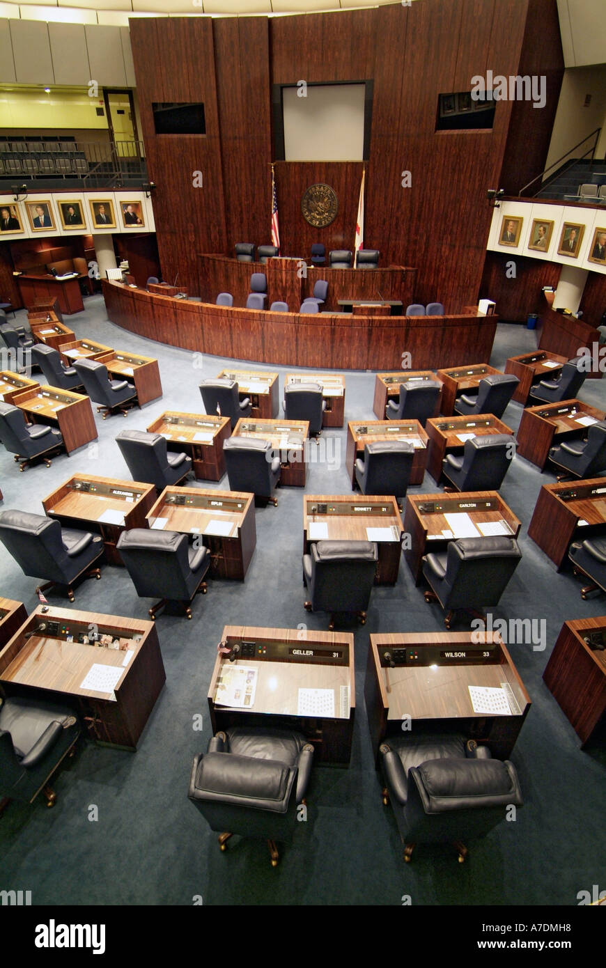 State senate chamber florida hi-res stock photography and images - Alamy