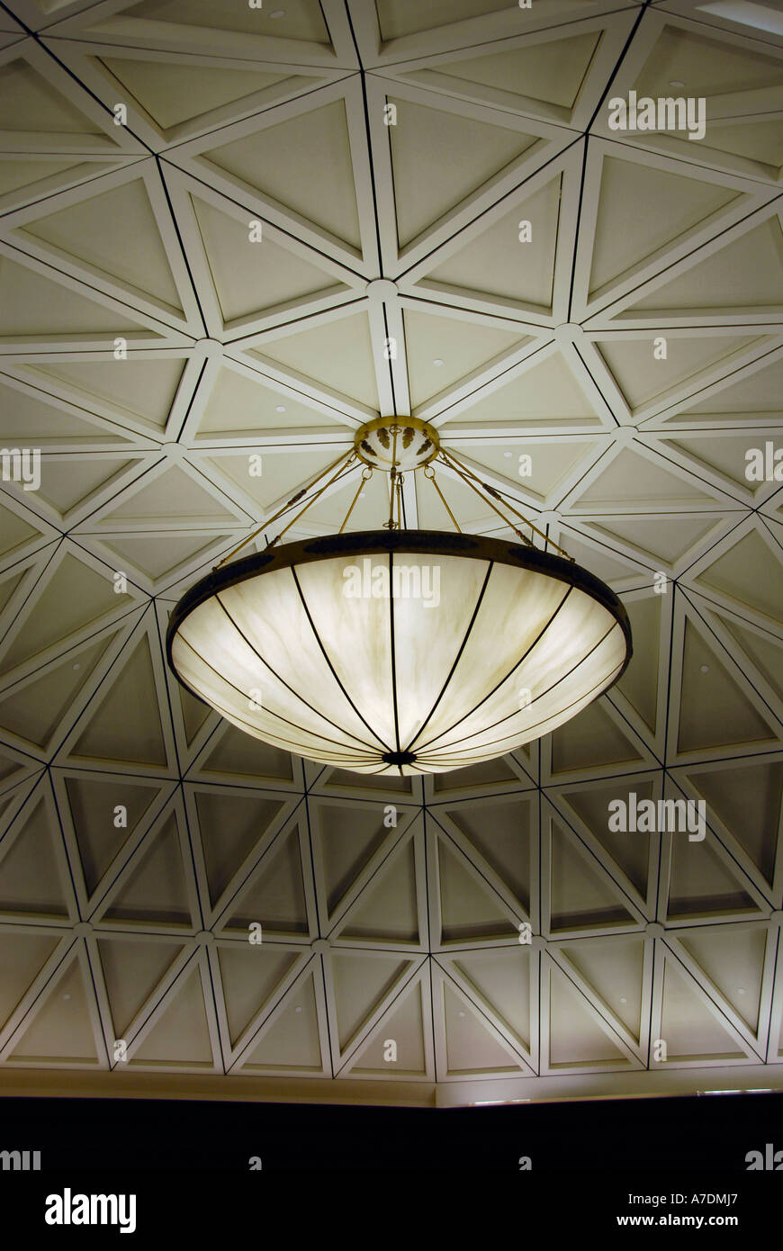 The interior of the new current State Capitol Building at Tallahassee ...
