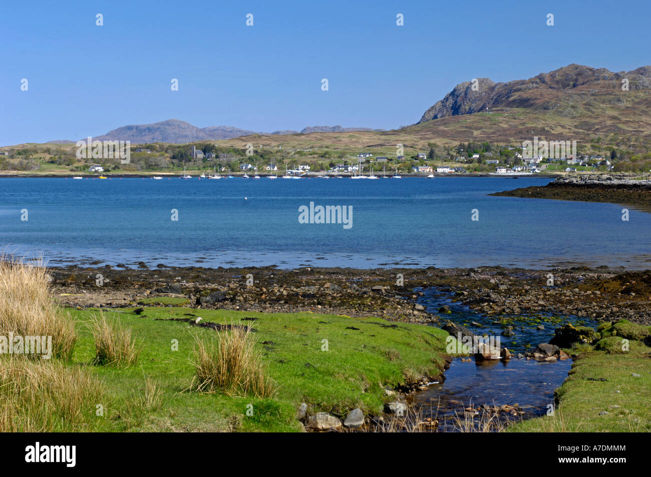 Arisaig Lochaber Inverness-shire West Coast Stock Photo - Alamy