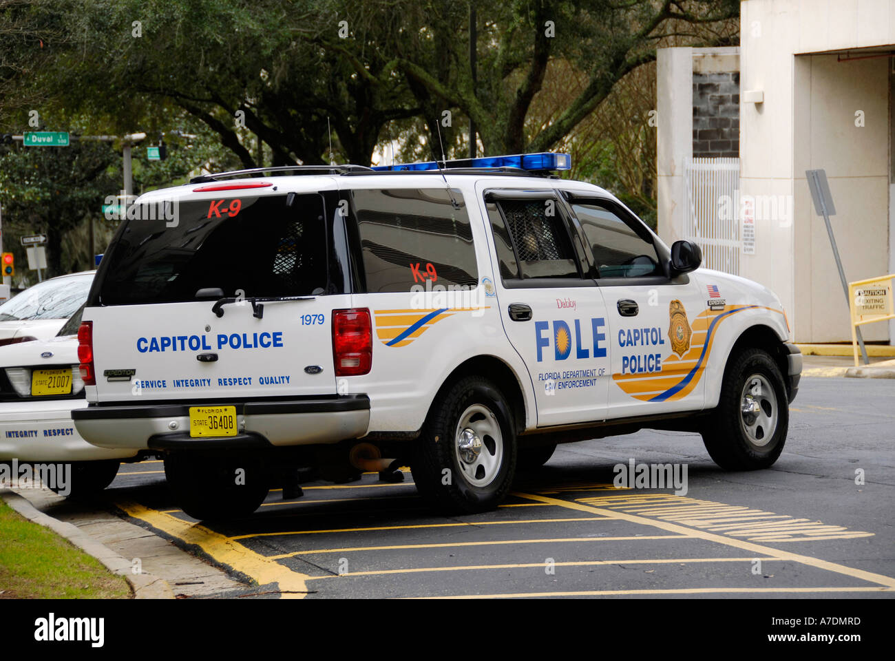 Tallahassee Florida capitol police vehicle Stock Photo: 6747260 - Alamy