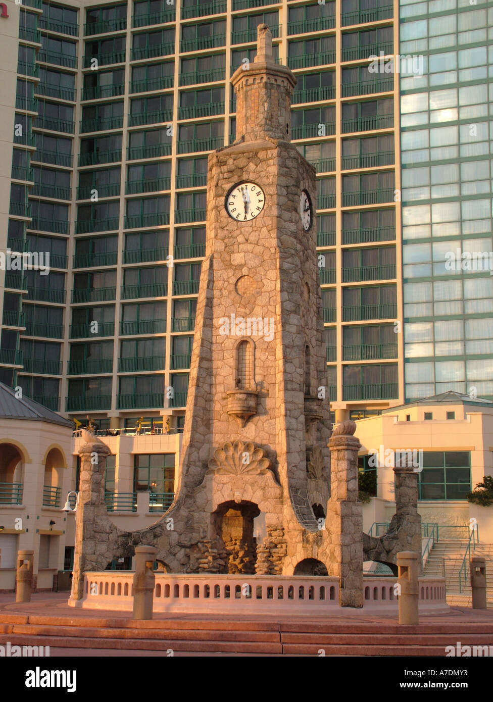 Clock tower beach daytona beach florida hi-res stock photography and ...
