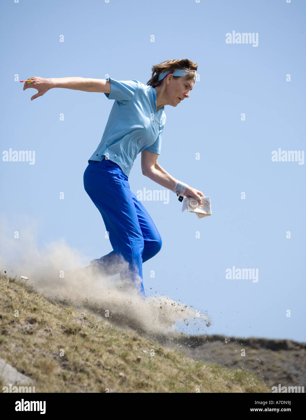 Orienteers map hi-res stock photography and images - Alamy