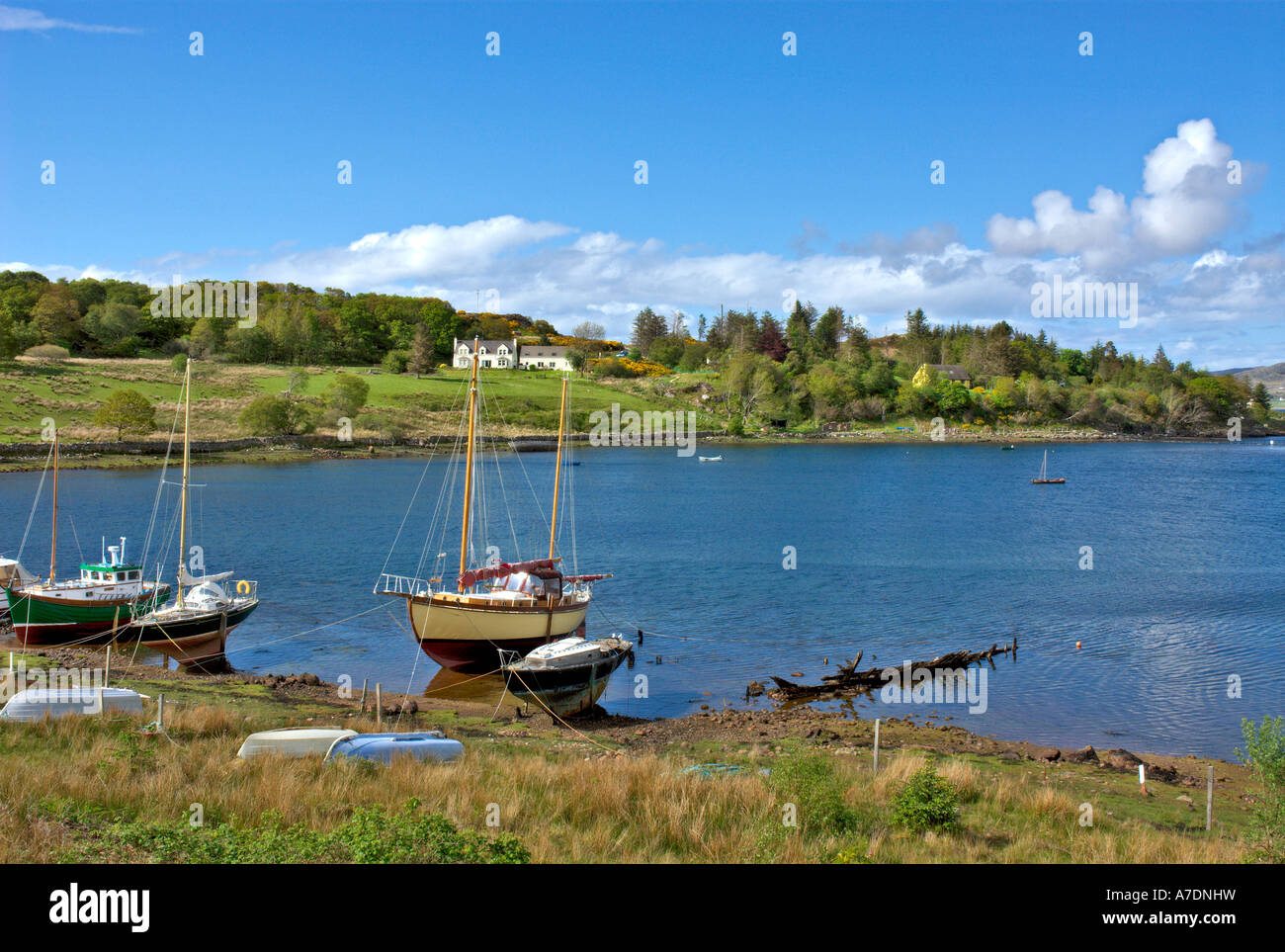 Badachro bay hi-res stock photography and images - Alamy