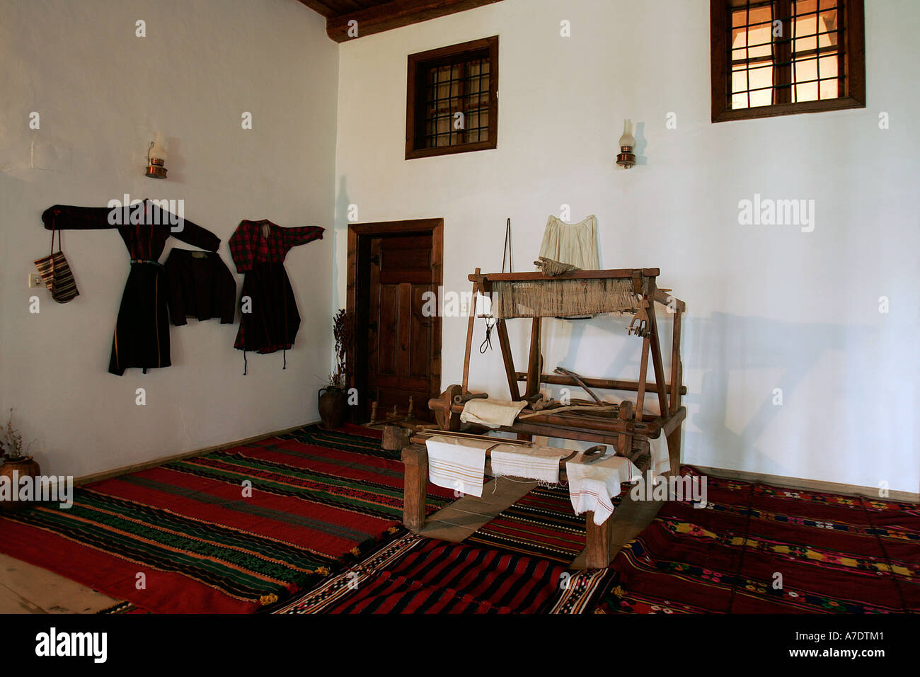 Typical interior old village Melnik Kordopulova Kashta home museum ...