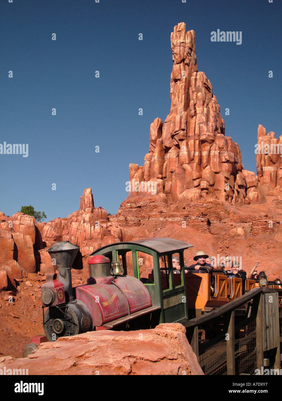 Frontierland attractions hi-res stock photography and images - Alamy