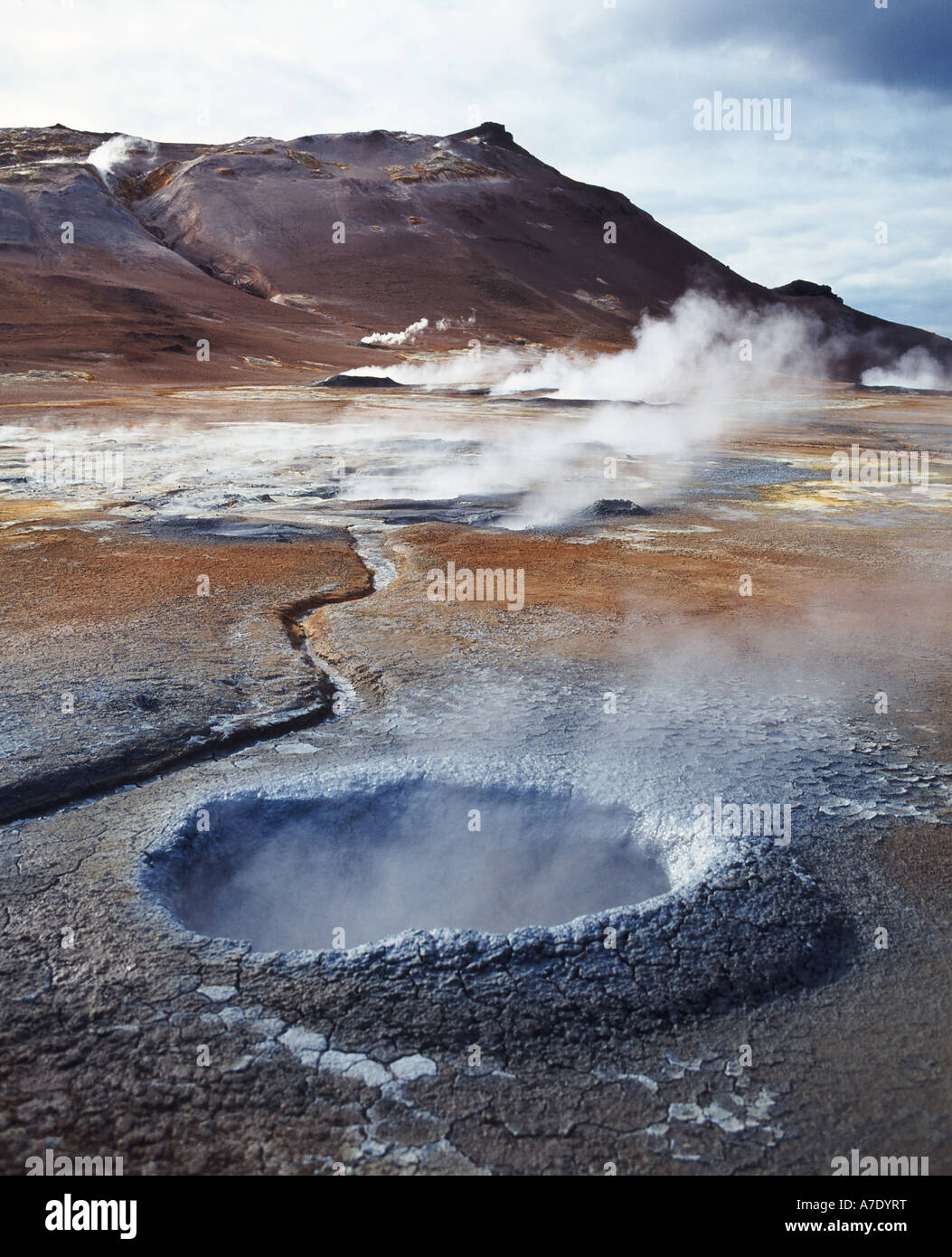 sulphur springs in Iceland, Iceland Stock Photo - Alamy