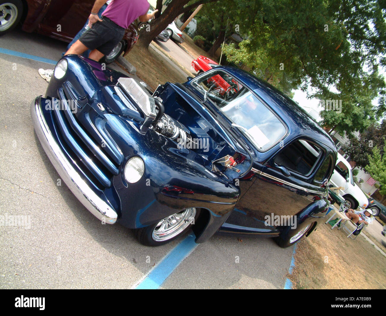 1948 Ford Modified 091HVP Stock Photo - Alamy
