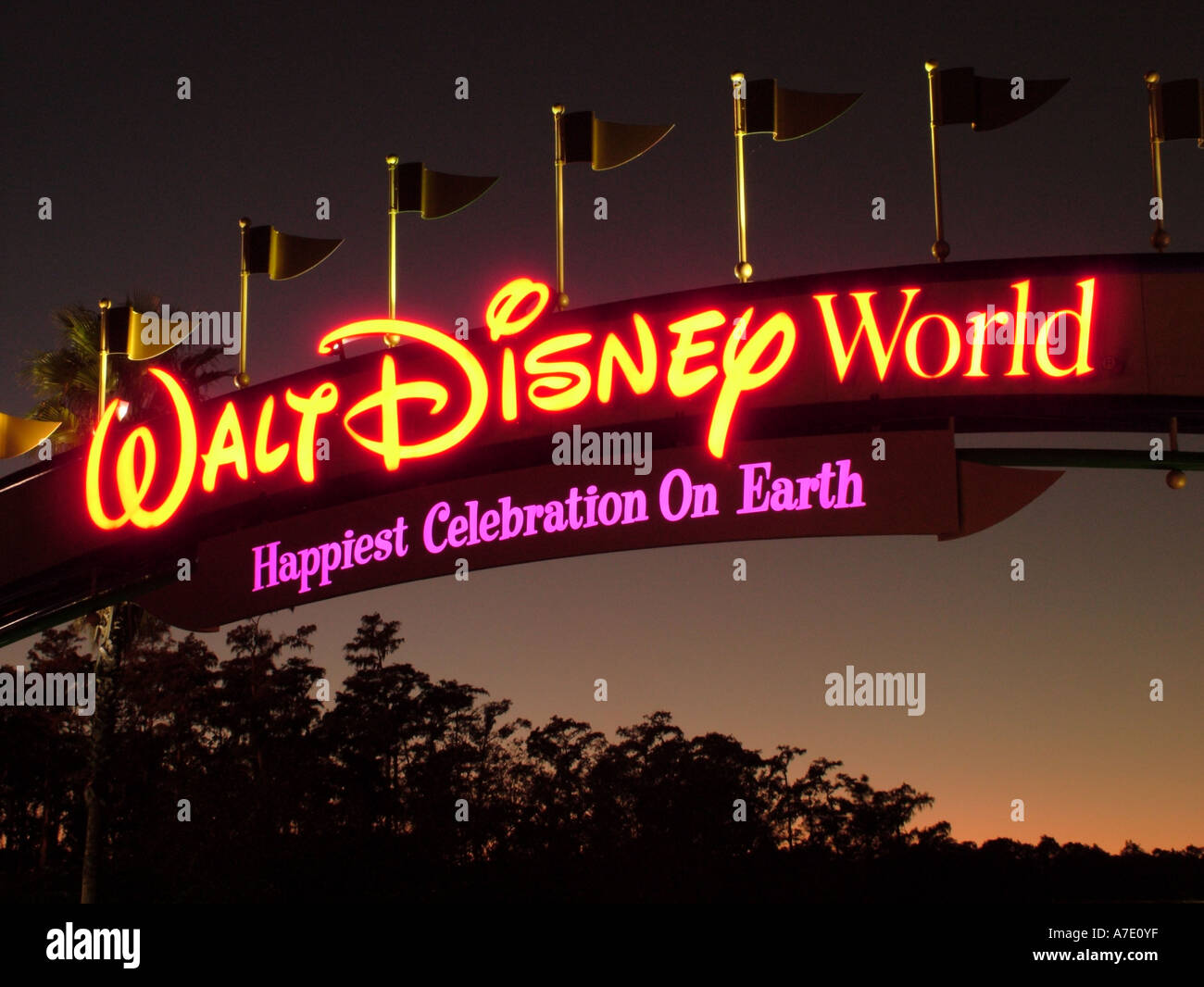 Disney world resort florida night hi-res stock photography and images ...