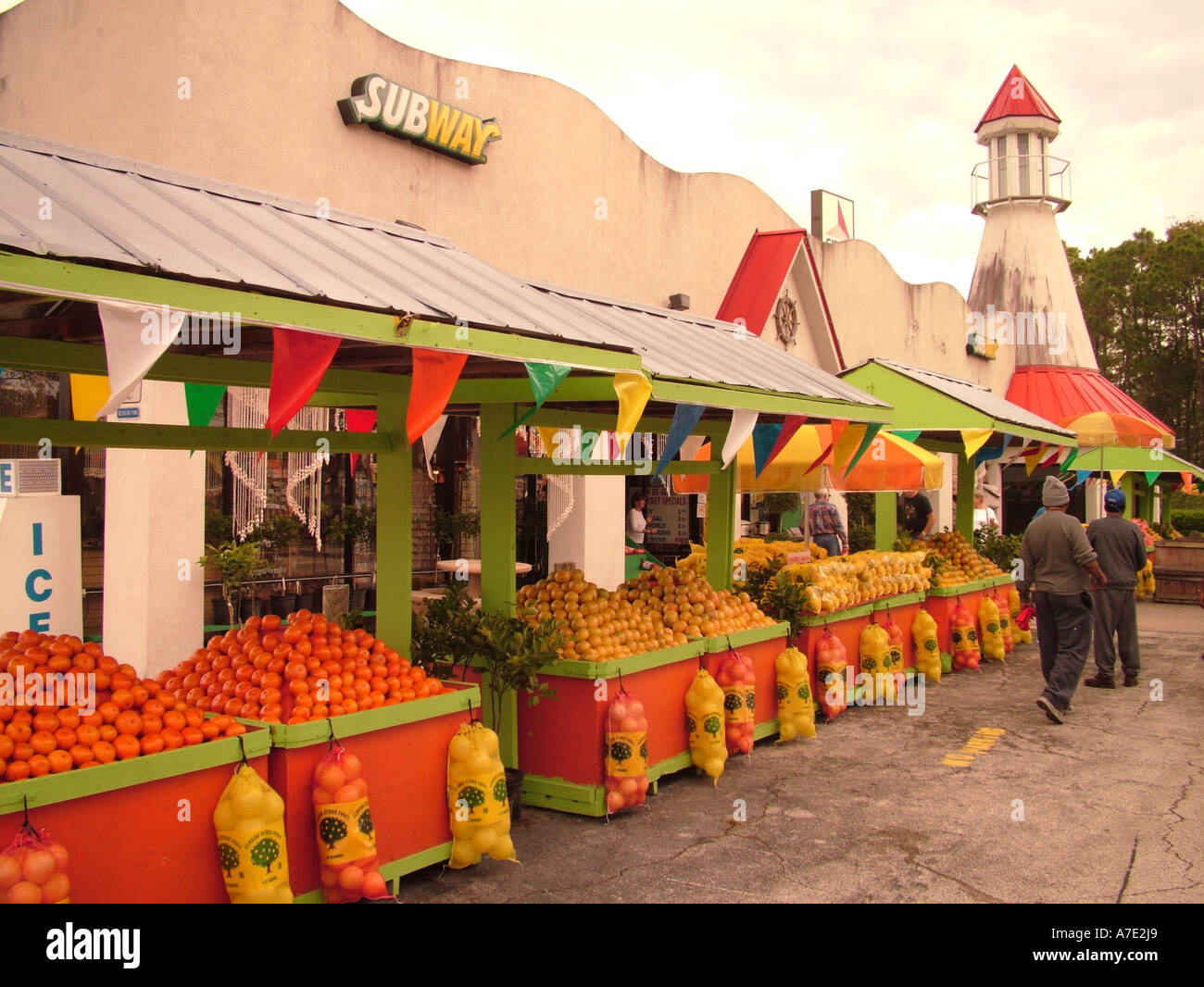 Florida oranges roadside stand hi-res stock photography and images - Alamy